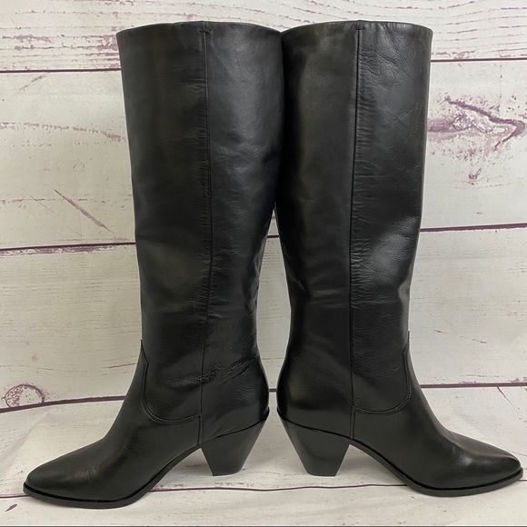 Frye | Shoes | Frye Lila Slouch Tall Leather Heels Boots | Poshmark